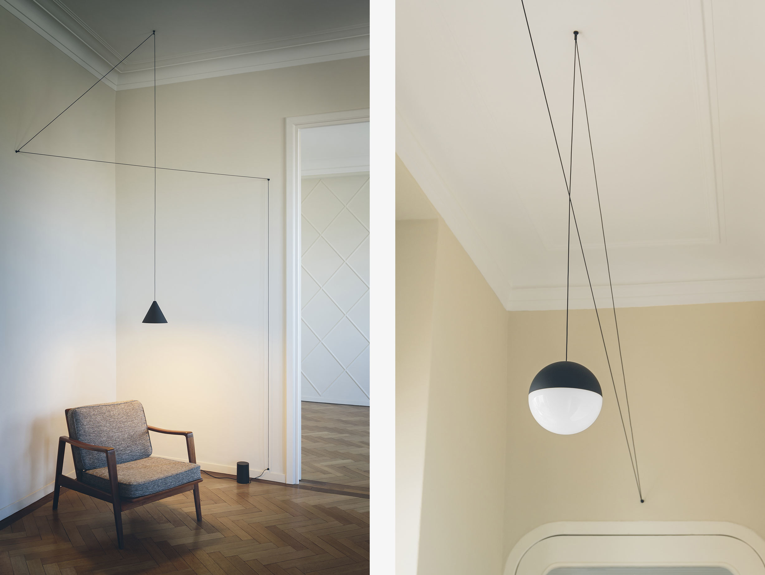 String Light Sphere | Viaduct