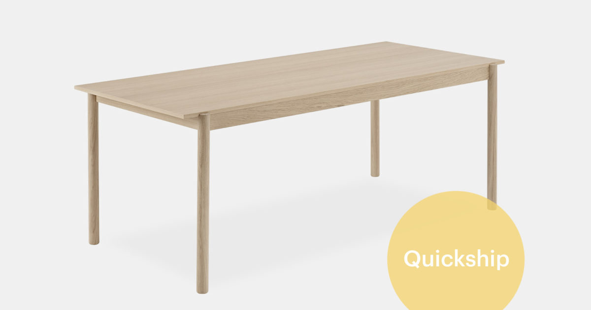 Linear Wood Table | Viaduct Furniture