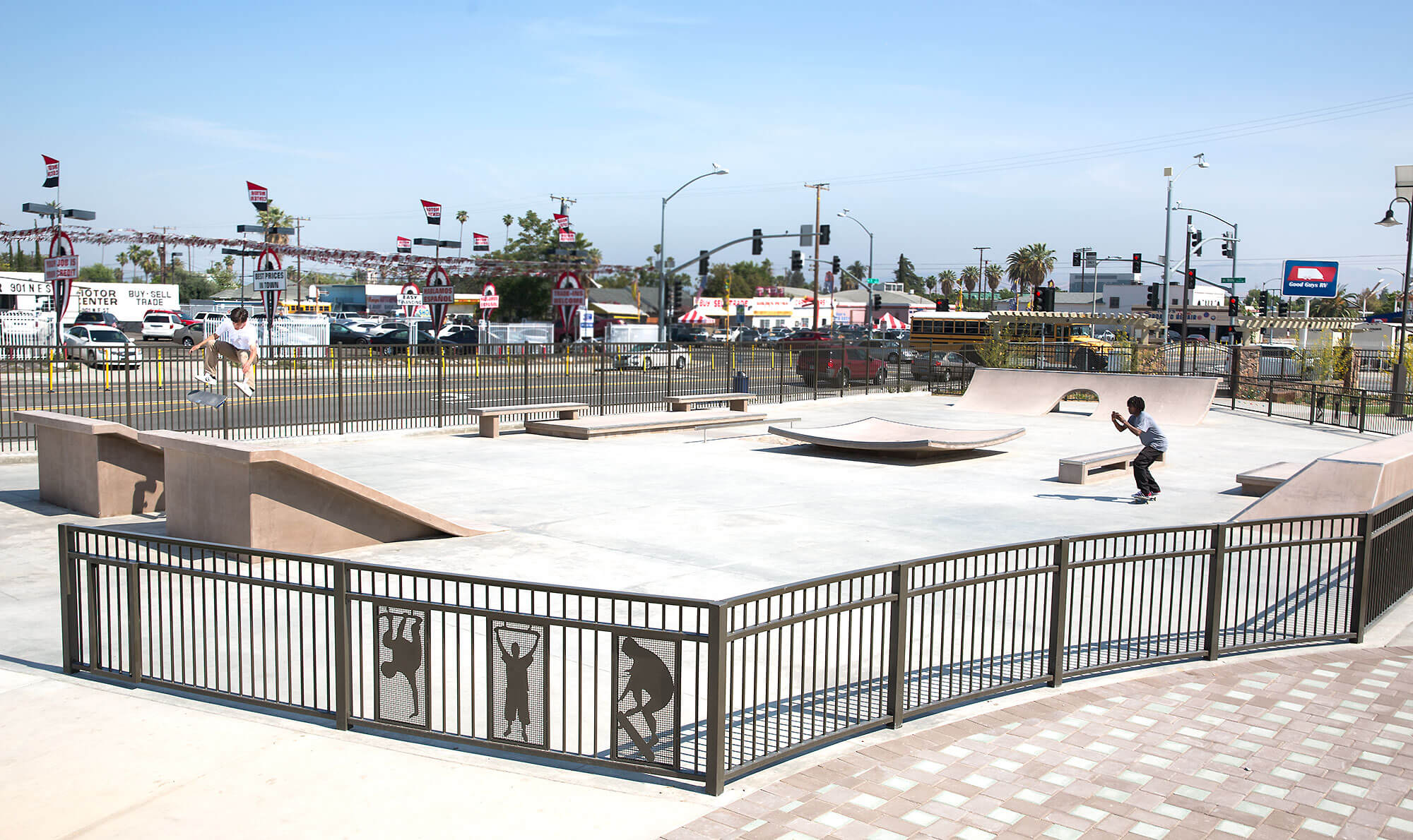 E Street Skatepark - San Bernardino, CA | West Coast Skateparks