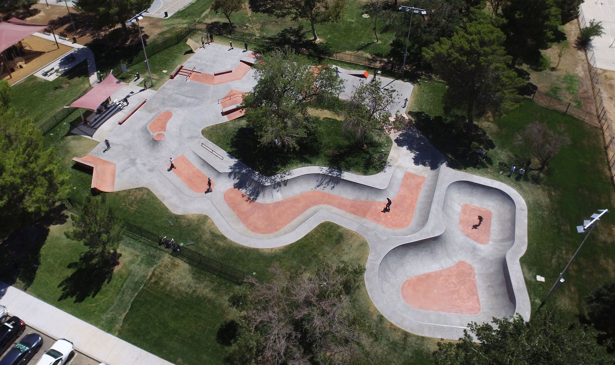 George Lane Skatepark - Quartz Hill, CA | West Coast Skateparks