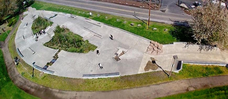 Ed Benedict Skate Plaza Skatepark - Portland, OR | West Coast Skateparks