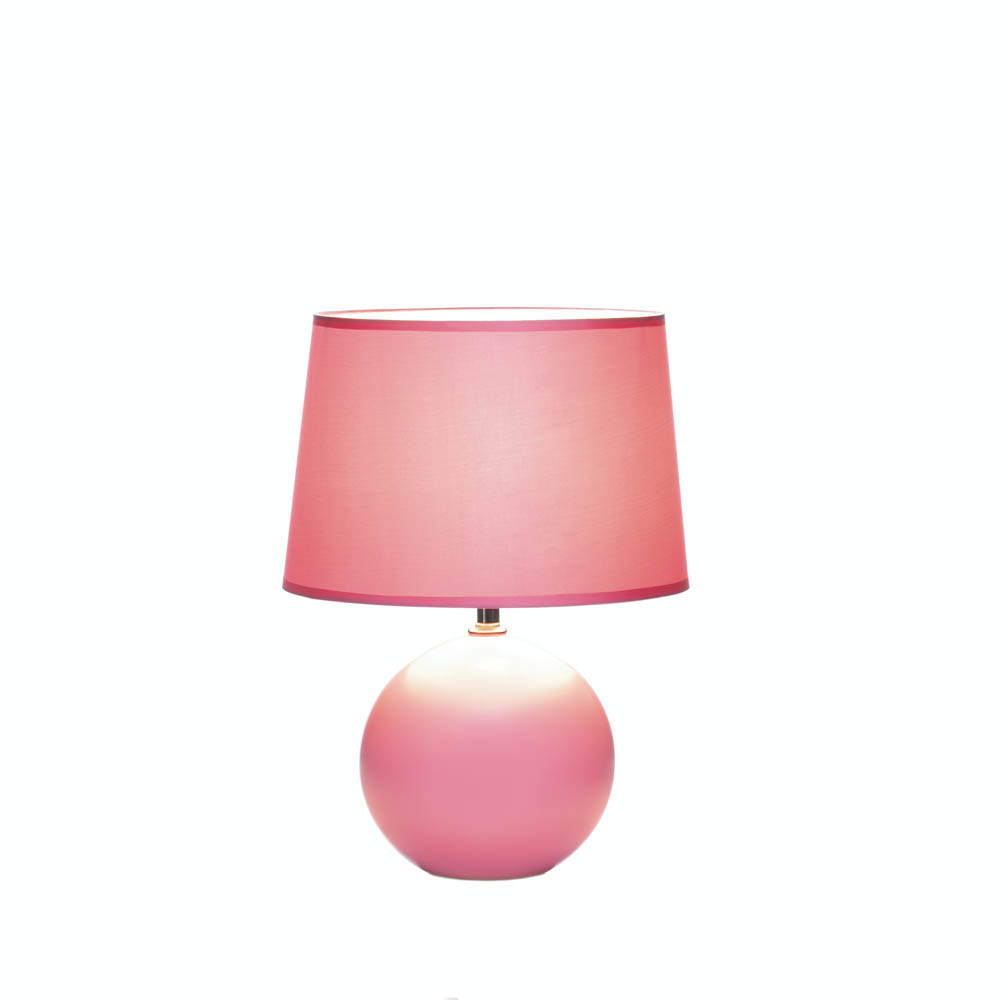 Wholesale Pink Round Base Table Lamp - Buy Wholesale Lamps