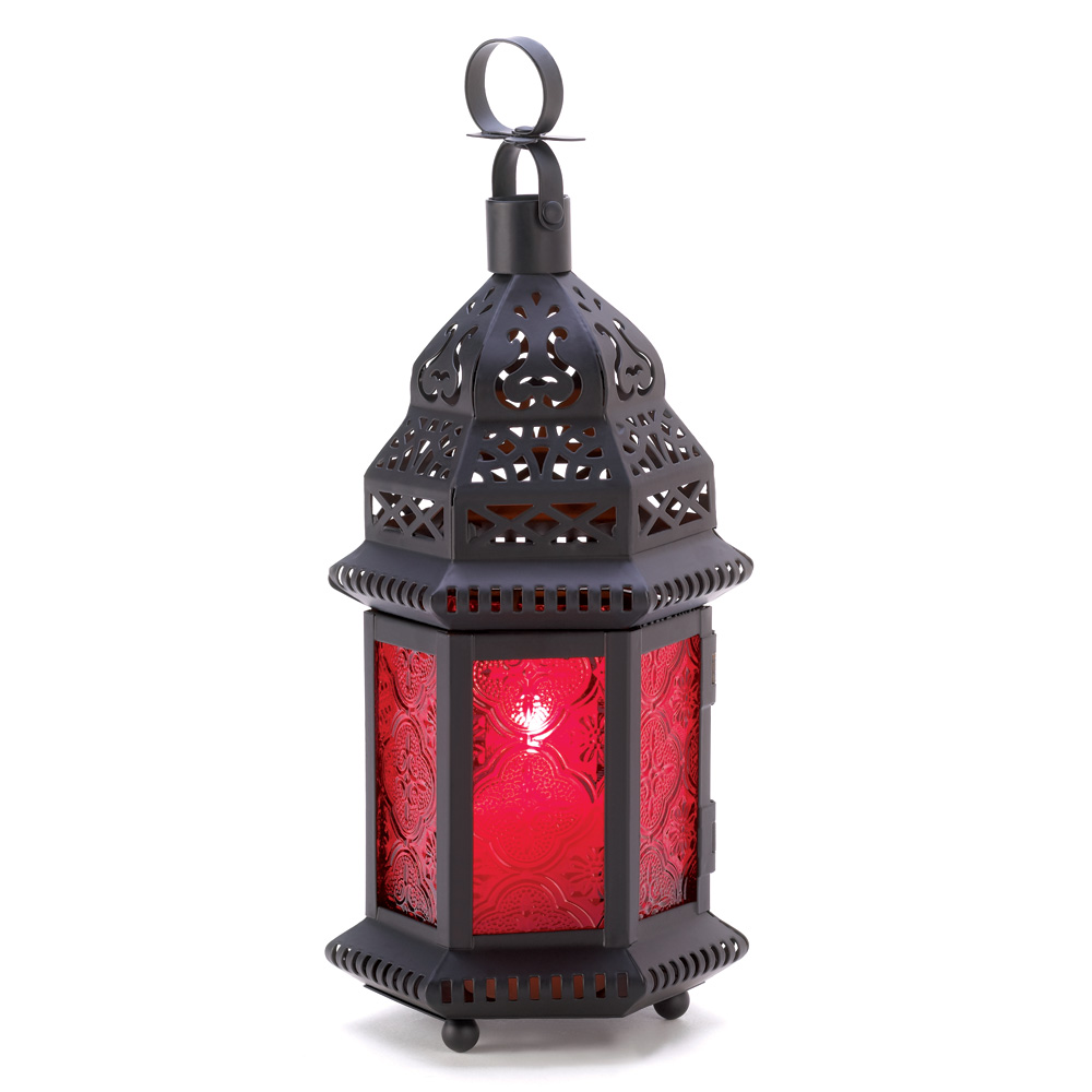 Wholesale Red Glass Moroccan Lantern - Buy Wholesale Lanterns
