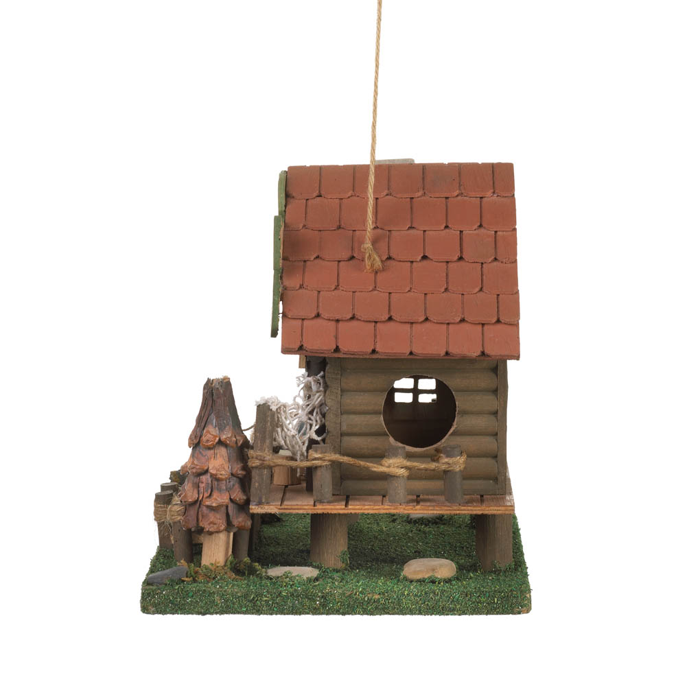 Wholesale Woodland Cabin Birdhouse - Buy Wholesale Birdhouses