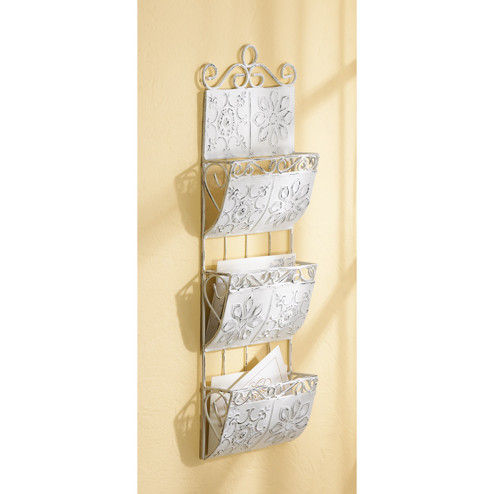 Wholesale Distressed White Metal Hanging Letter Holder - Buy Wholesale ...