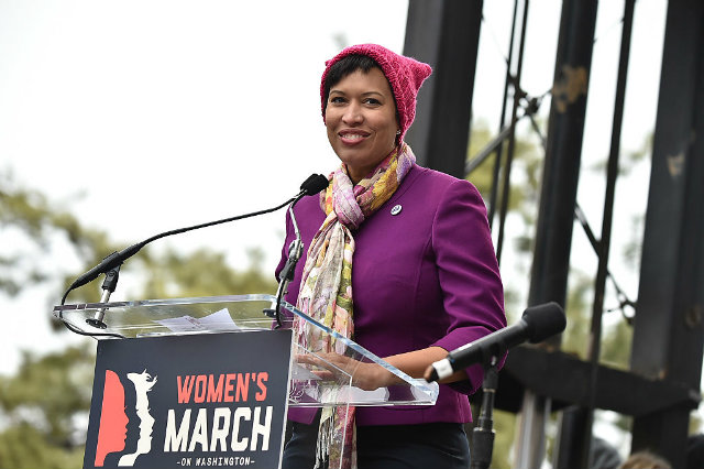 Mayor Bowser Starts 'Leave Us Alone!' Chant At Women's March | DCist